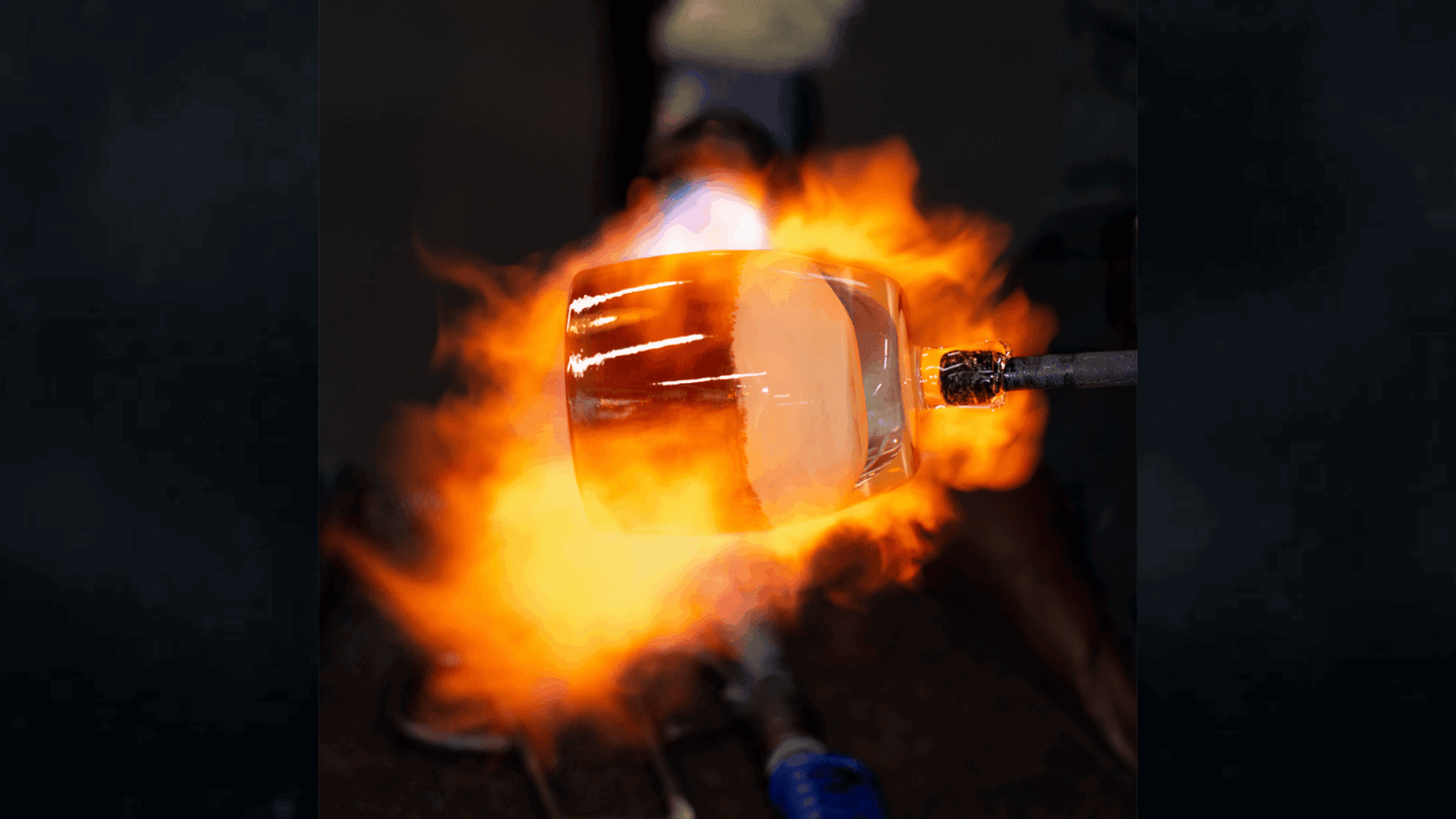 Live Glassblowing at glassybaby ♿ - Refract | The Seattle Glass Experience