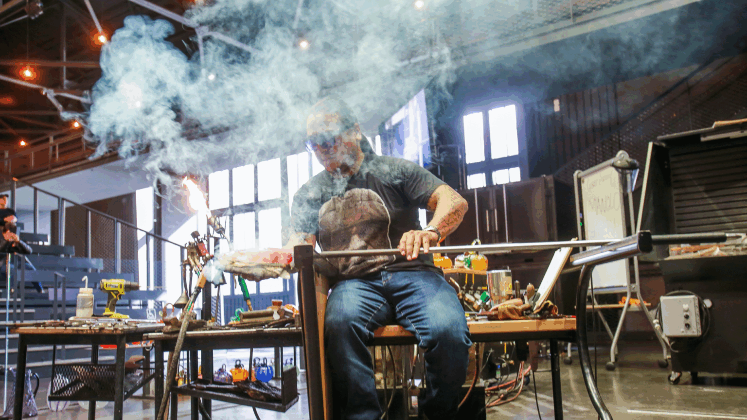 Open studio with demo at Everett Glassworks - Refract | The Seattle ...